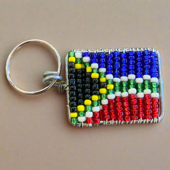 Beaded South Africa Keyring – Crafty Market