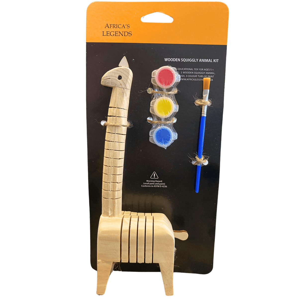 Wood Giraffe Paint Kit – Crafty Market
