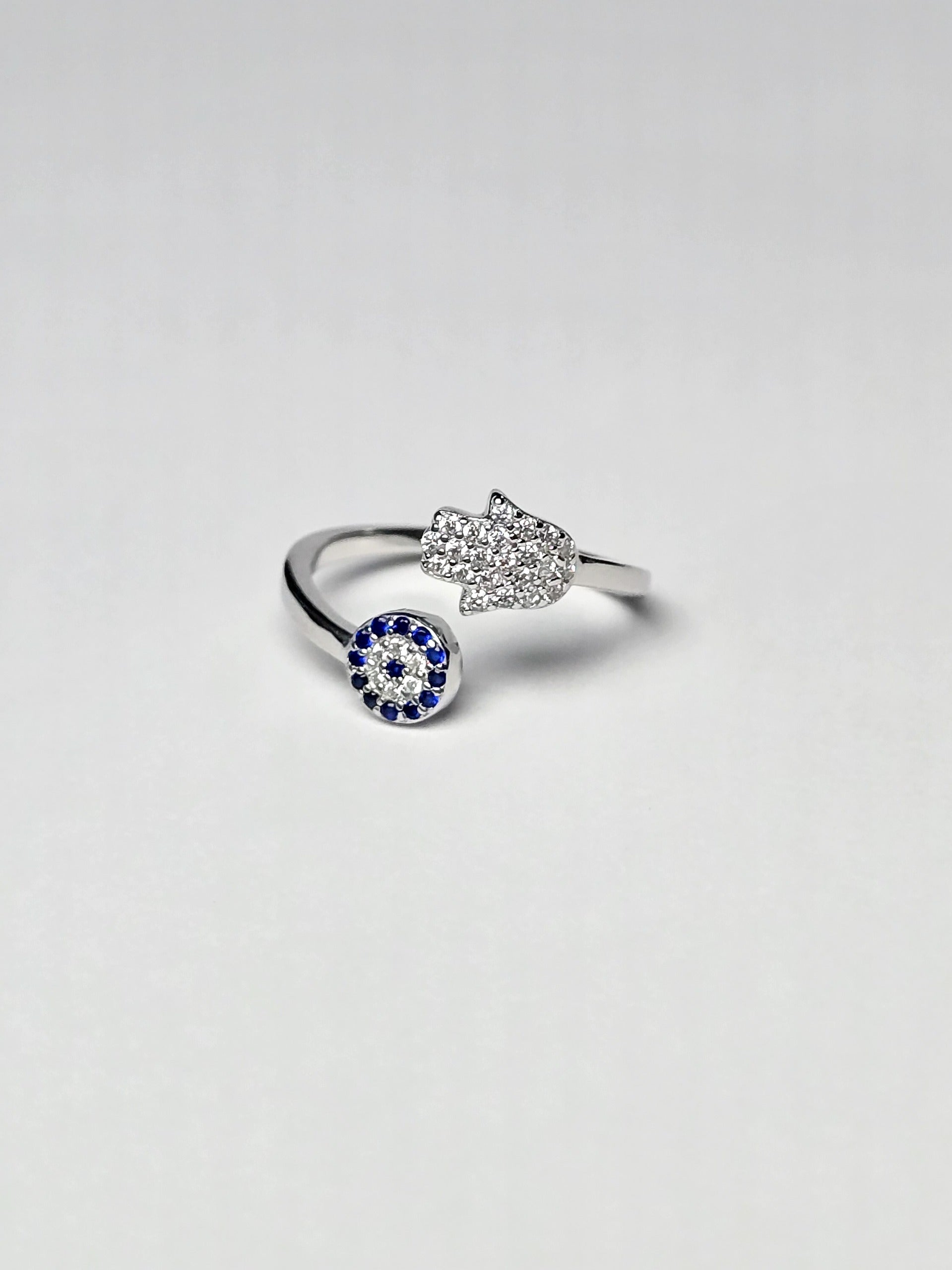 HAND OF HAMSA RING – Crafty Market